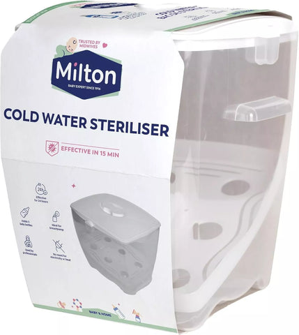 Milton Cold Water Steriliser Bucket - 5L – Cute Baby Angels Ltd